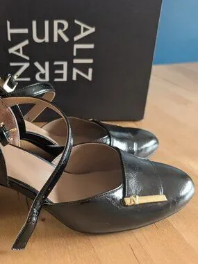 Naturalizer | Shoes | Naturalizer Lavish Black Mary Jane Block Heel ...